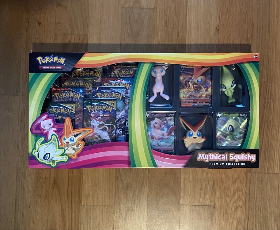 Pokémon Mythical Squishy Premium Collection Box OVP (Neu und ...
