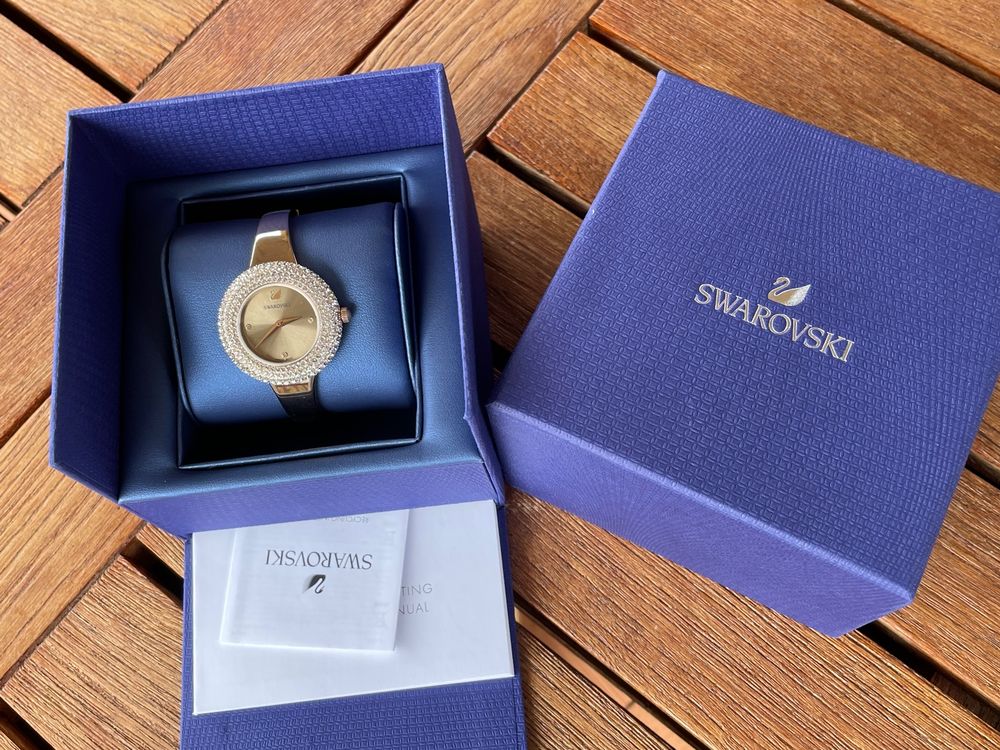 SWAROVSKI Uhr, "Crystal Rose", Light-Gold, SWISS, #5484045 | Kaufen auf ...