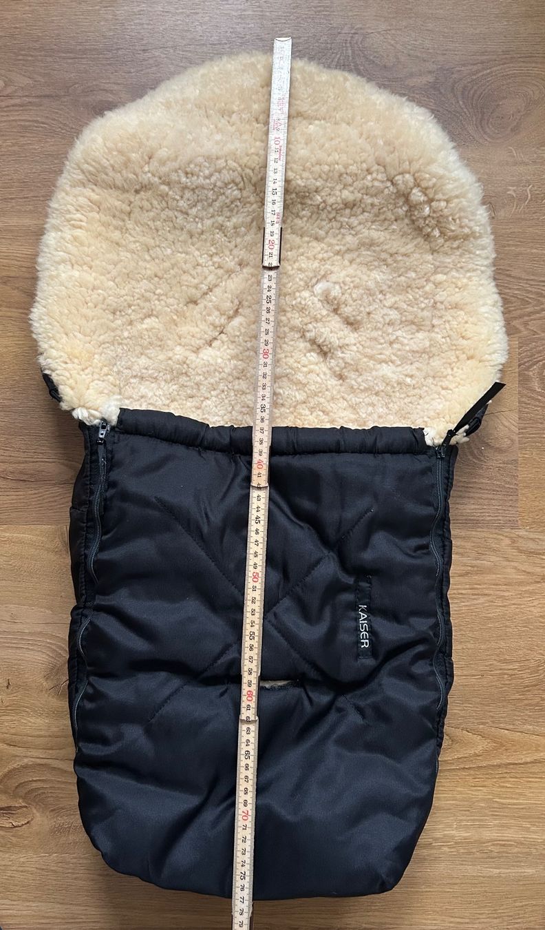 Fusssack Mit Lammfell Fur Kinderwagen