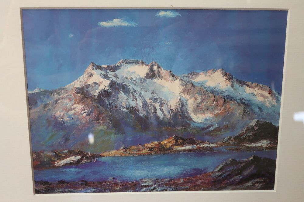 2 Stück Gemälde Berge | Kaufen auf Ricardo