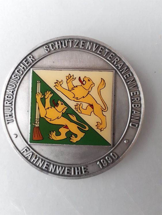 Erinnerungsmedaille TVSV Fahnenweihe 1990 | Kaufen auf Ricardo