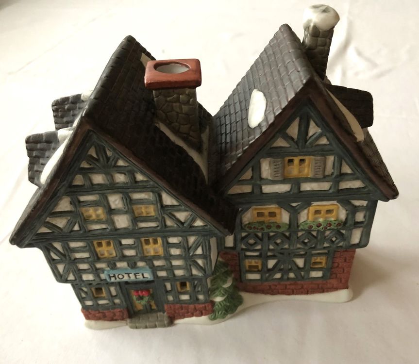 G.Wurm - Lichthäuschen aus Porzellan - "Hotel" (Gebraucht) in ...