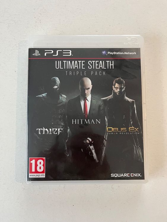 Triple Pack Ultimate Stealth - Thief Hitman Deus Ex PS3 (Gebraucht) in Meyrin für CHF 17 – mit ...