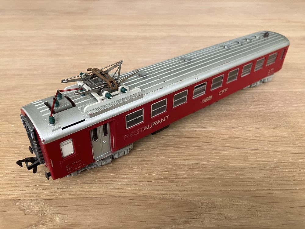 Fleischmann SBB FFS Speisewagen Restaurant, Vintage | Kaufen auf Ricardo