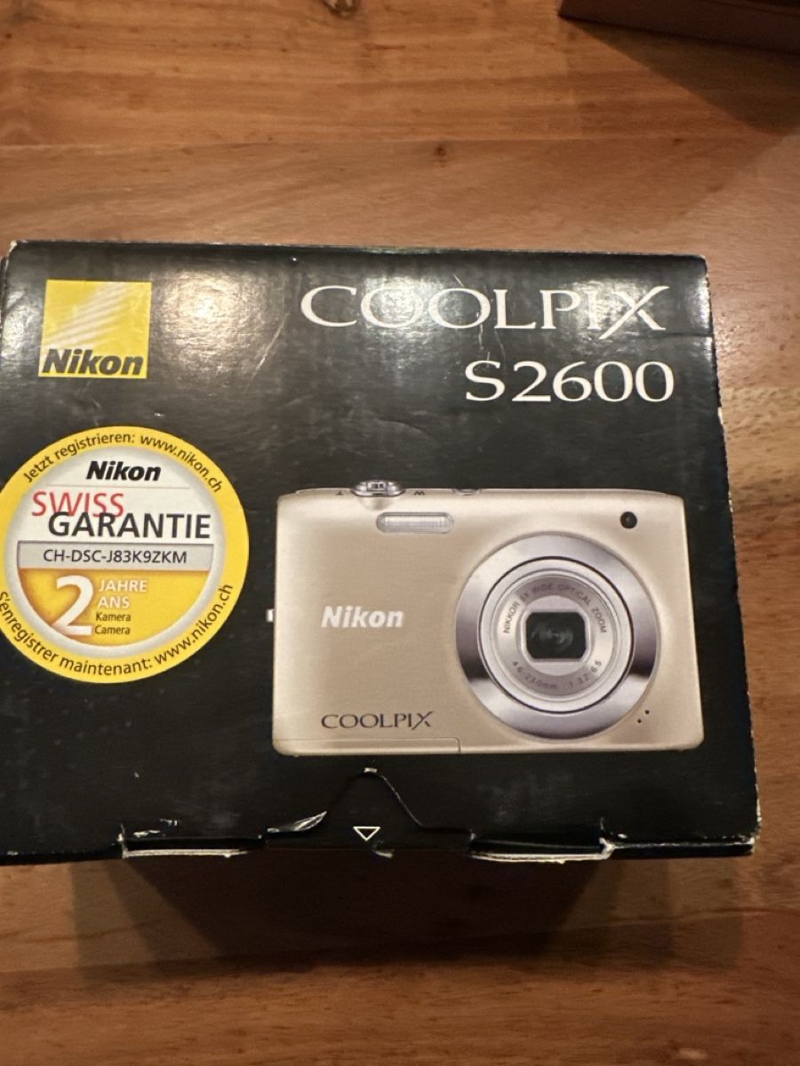 Nikon Coolpix S2600 Digitalkamera - Top Zustand! (Gebraucht) in Hinwil ...