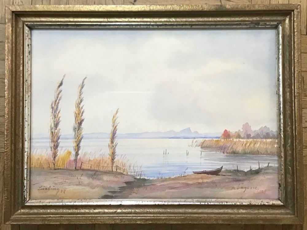 Seenlandschaft Aquarell Unleserlich Signiert (Gebraucht) in Root für CHF 11 – mit Lieferung auf ...