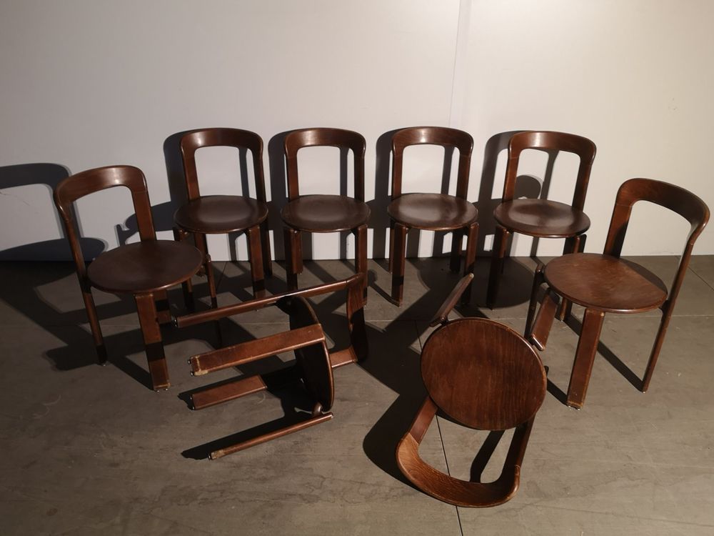 Stuhl Typ 3300 von Bruno Rey für Dietiker, Schweizer Design (Gebraucht ...