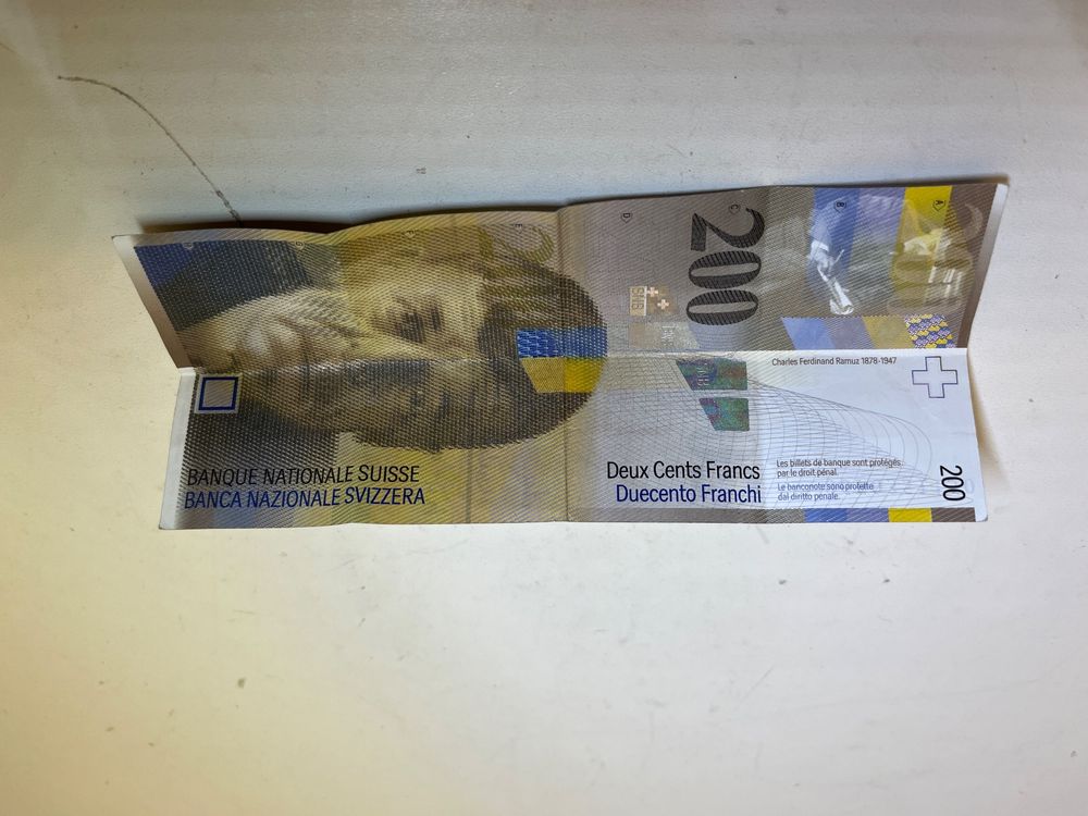 Alte 200 Franken Banknote | Kaufen auf Ricardo
