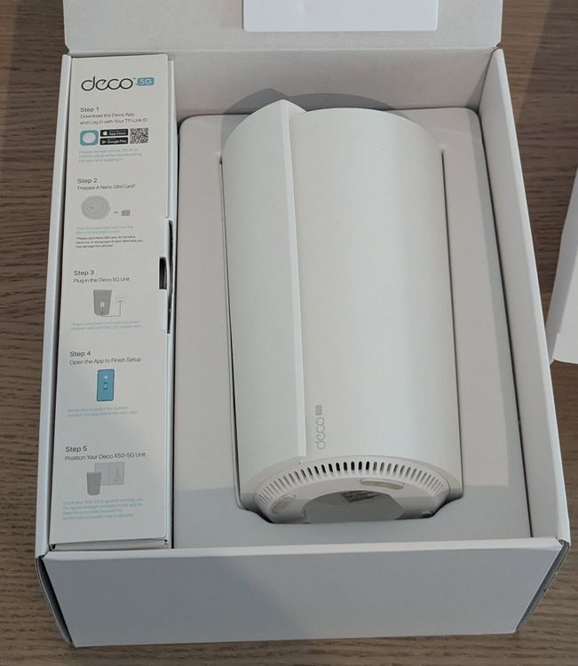 TP-Link Deco X50-5G 5G Wi-Fi 6 Mesh Modem / Router (Gebraucht) in ...