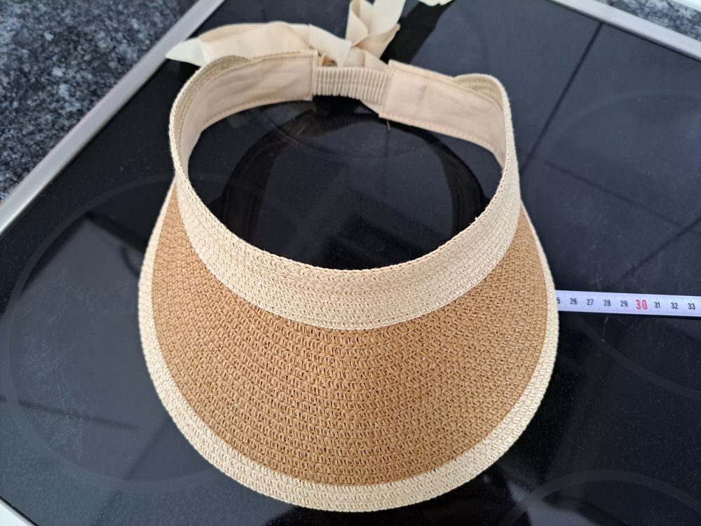 NEU! Hut/Cap/Schirmmütze 100% Straw Paper, Farbe natur (Neu (gemäss ...