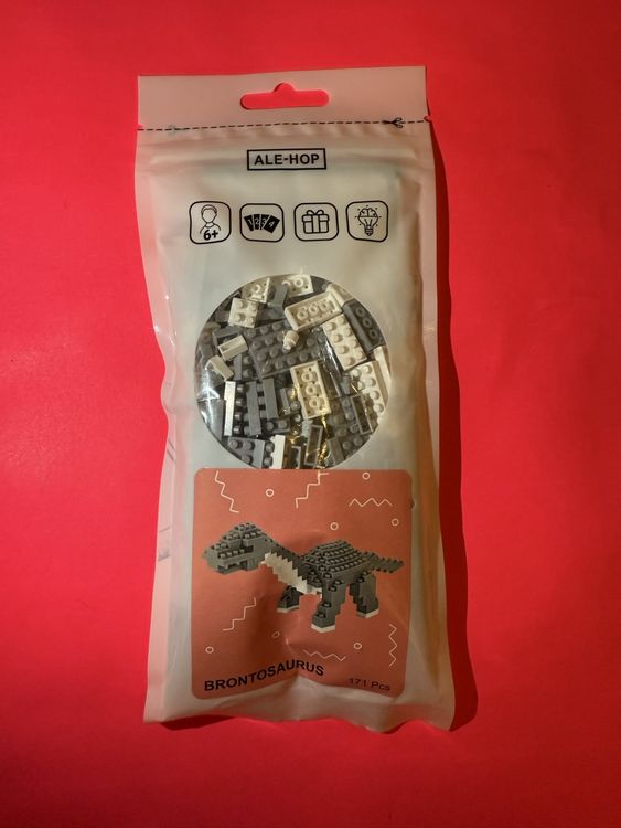 ALE-HOP Brontosaurus 3D Bausteine, Neu mini Lego (Neu und ...
