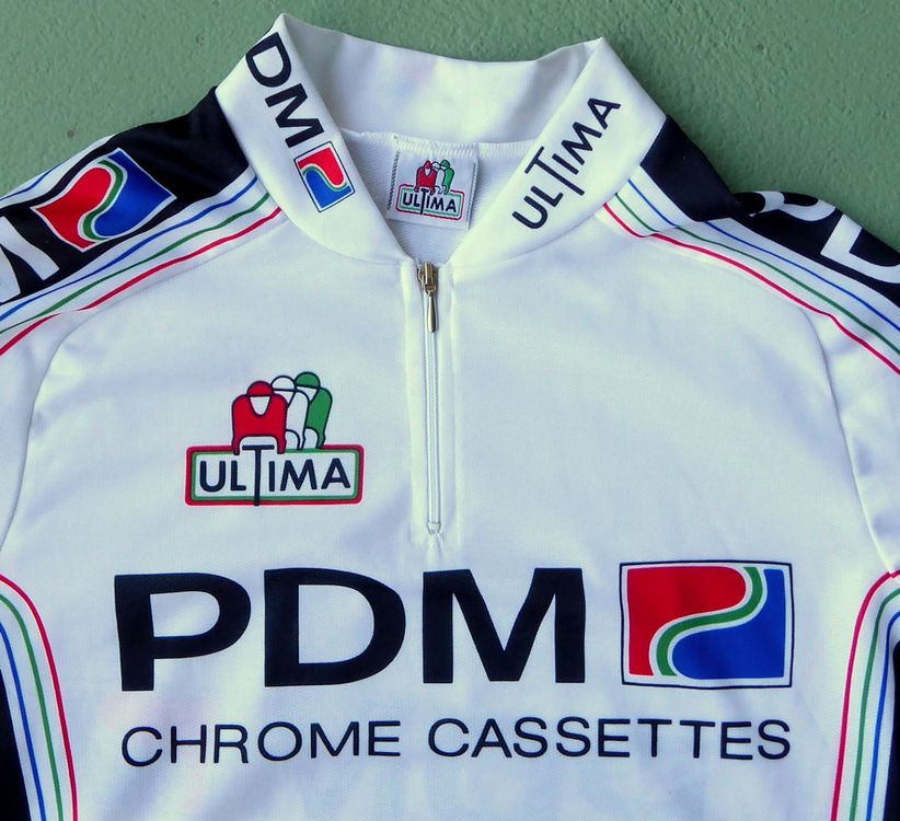 schönes orig. Team PDM CHROME CASSETTES ULTIMA Velo Trikot | Kaufen auf ...