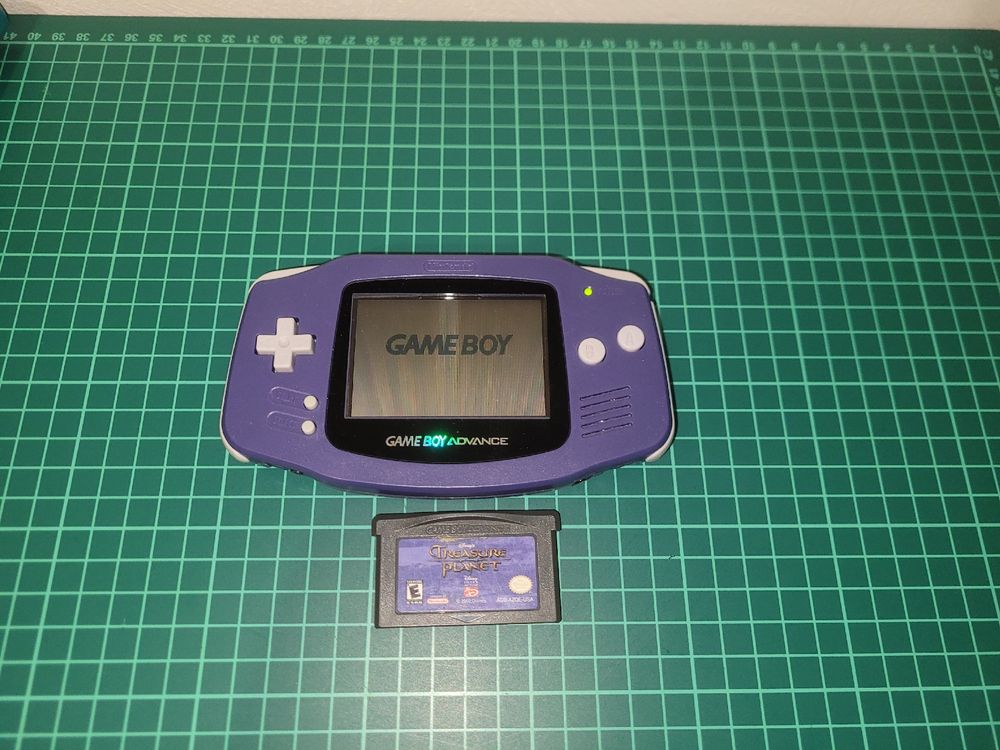 Nintendo Game Boy Advance - Purple - Incl. Treasure Island! (Gebraucht ...