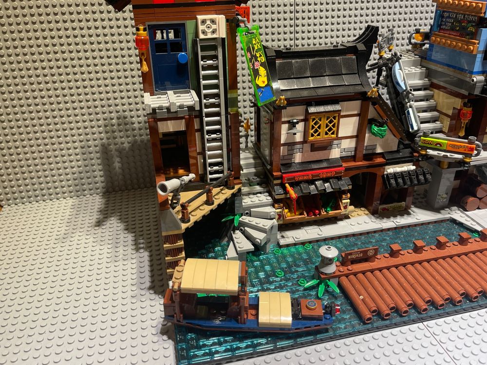 Lego Ninjago 70657 - Ninjago City Docks (Gebraucht) in Siglistorf für ...