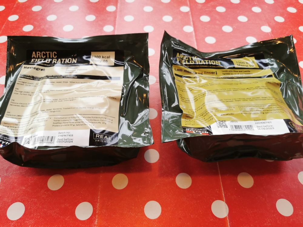 Norwegische Arctic Field Ration 2 Stück! (MRE) (Neu und ...