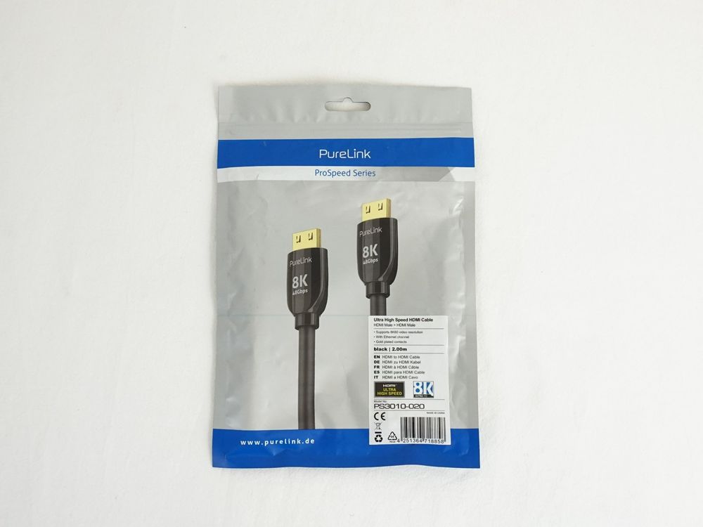 Purelink Kabel PS3010-020 HDMI 8K, 2m (Neu und originalverpackt) in ...