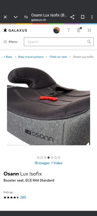 Osann Lux Isofix | Kaufen auf Ricardo