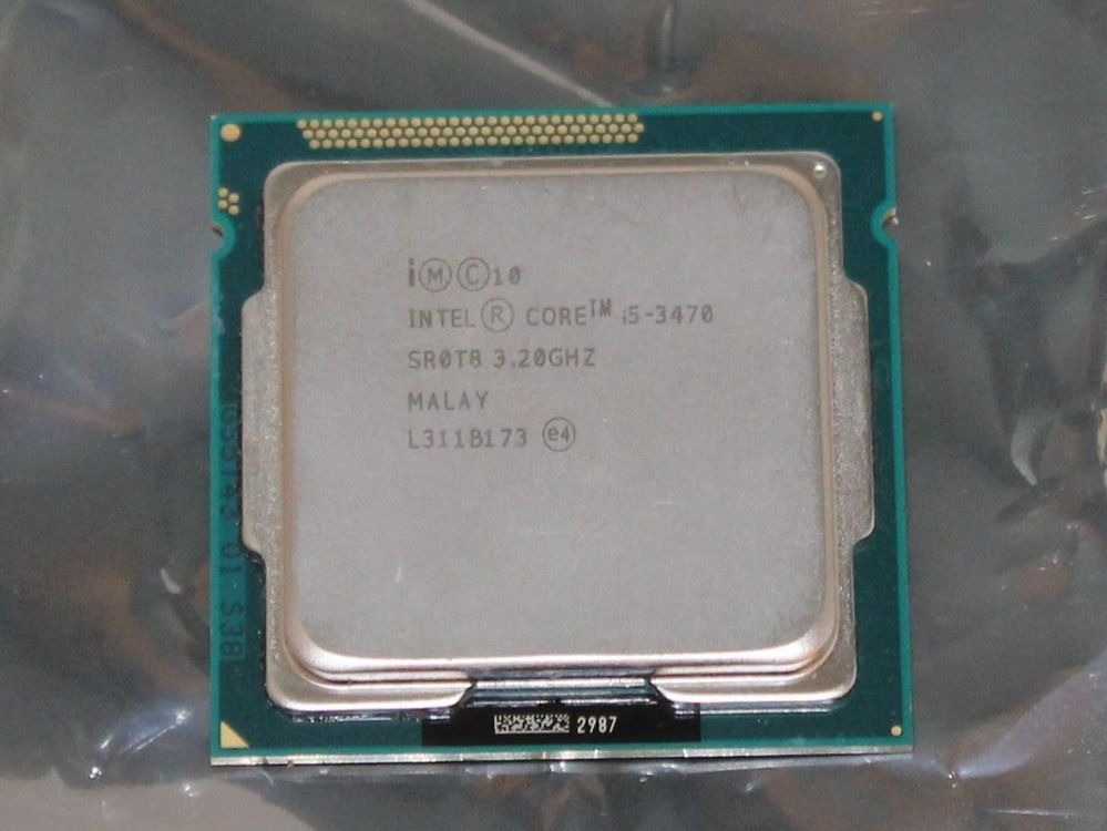 CPU intelcore i5-3470-3.20Hz (Gebraucht) in Chur für CHF 9.75 – mit ...