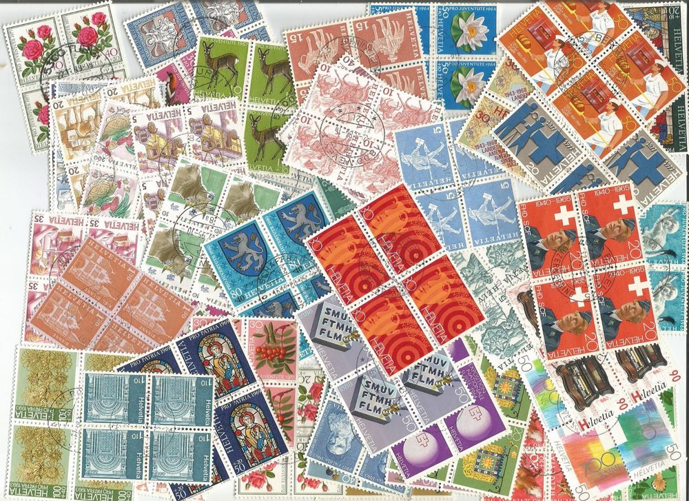 50 4er Block gestempelt - 5 scans | Kaufen auf Ricardo