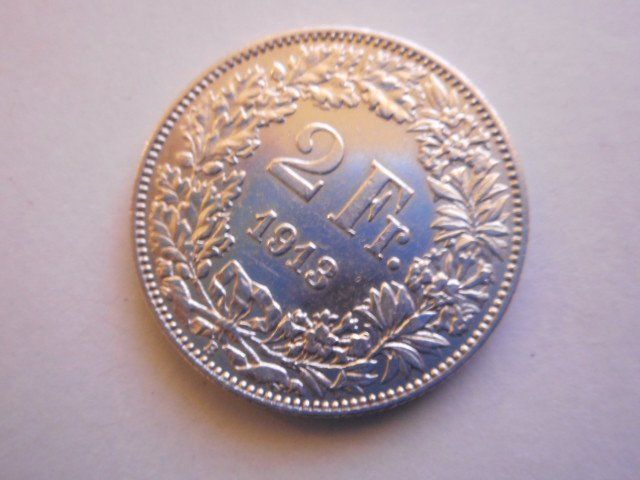 2 Fr. 1913 vorz selten in dieser Erhaltung (Gebraucht) in Kriegstetten für CHF 99 – mit ...