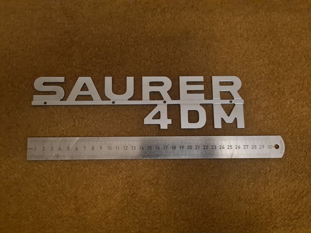 Schild Logo Saurer 4DM | Kaufen auf Ricardo