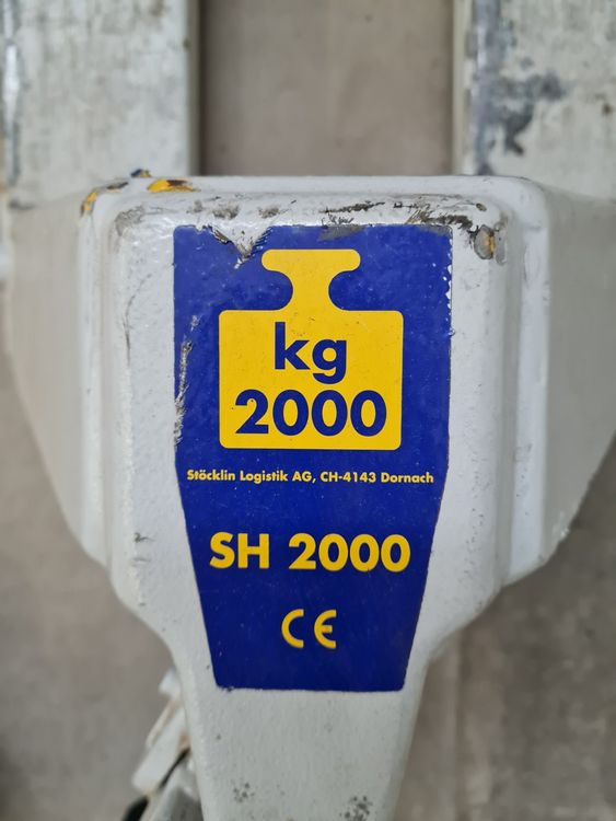 Stöcklin Palettrolli Hubwagen SH2000 Schnellhub | Kaufen auf Ricardo