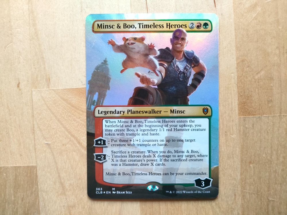 MTG - Minsc & Boo, Timeless Heroes - CLB - 363 - Mythic Rare (Neu ...