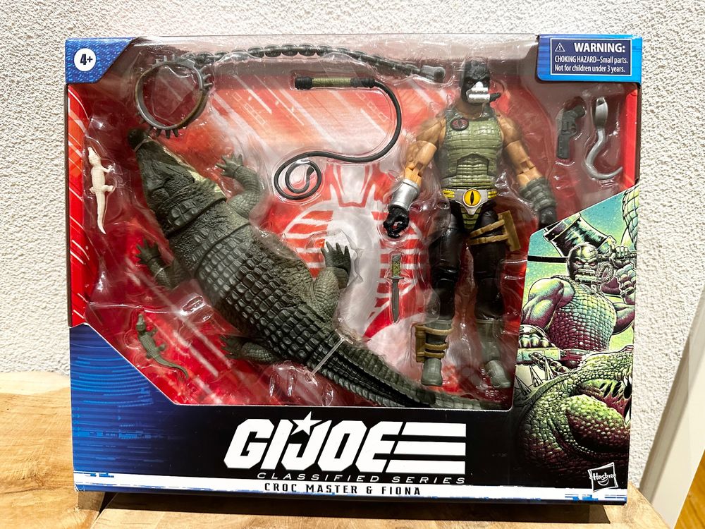 Neu Gi Joe Classified Series Croc Master Fiona hasbro rare (Neu und ...