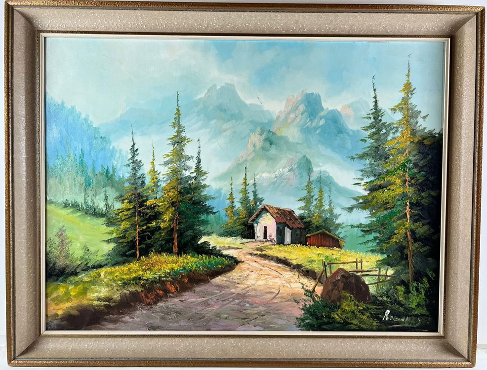 Grosses Landschafts Gemälde Signiert. (Gebraucht) in Neuhausen am Rheinfall für CHF 10 – nur ...