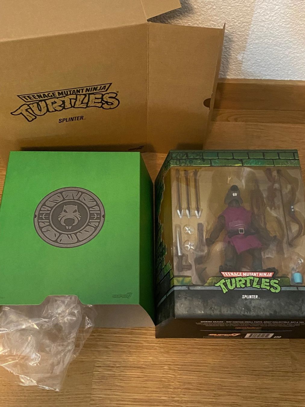 Super 7 Teenage Mutant Ninja Turtles komplette Wave 1 (Neu und ...