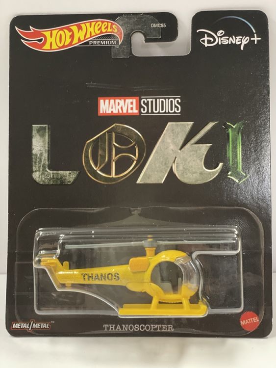 Hotwheels Premium Helicóptero Thanoscopter De Loki - Hot Wheels Premium ...