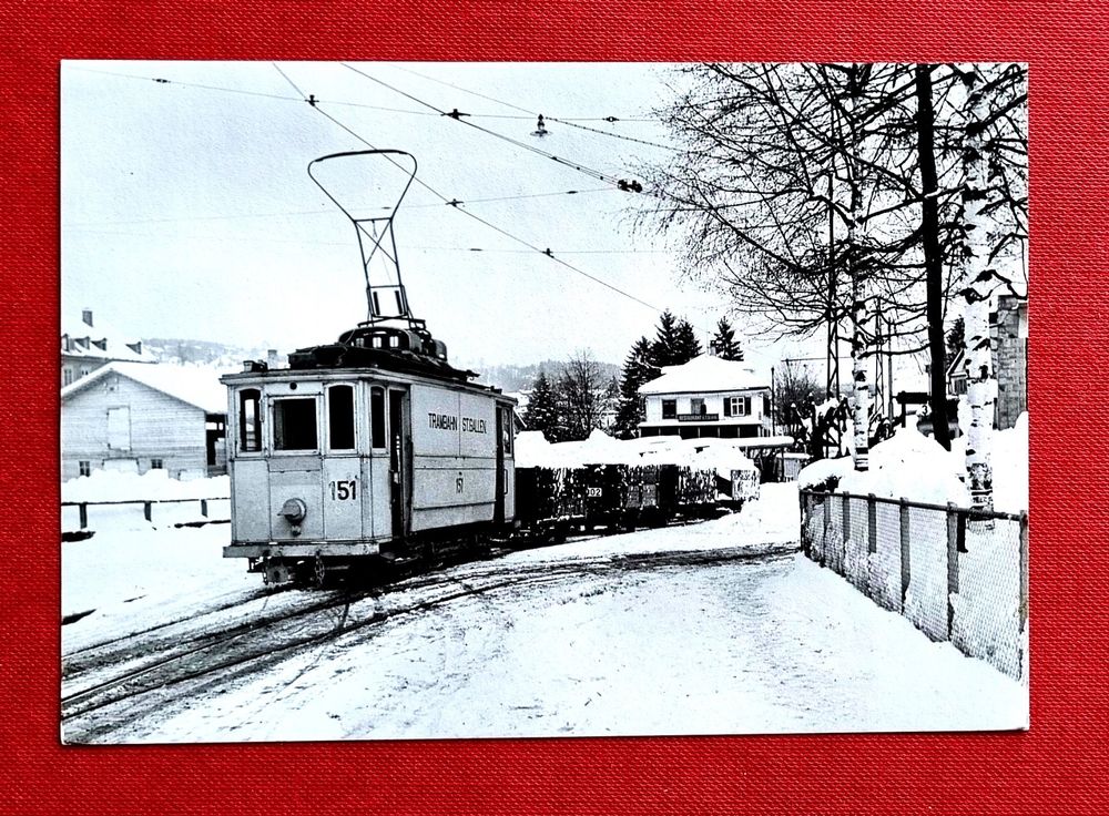 St. Gallen - Tram - Strassenbahn - 1944 (Gebraucht) in Rothrist für CHF 5 – mit Lieferung auf ...