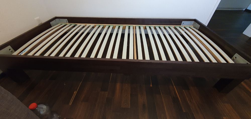 Hasena Bett 90x200 Braun | Kaufen auf Ricardo