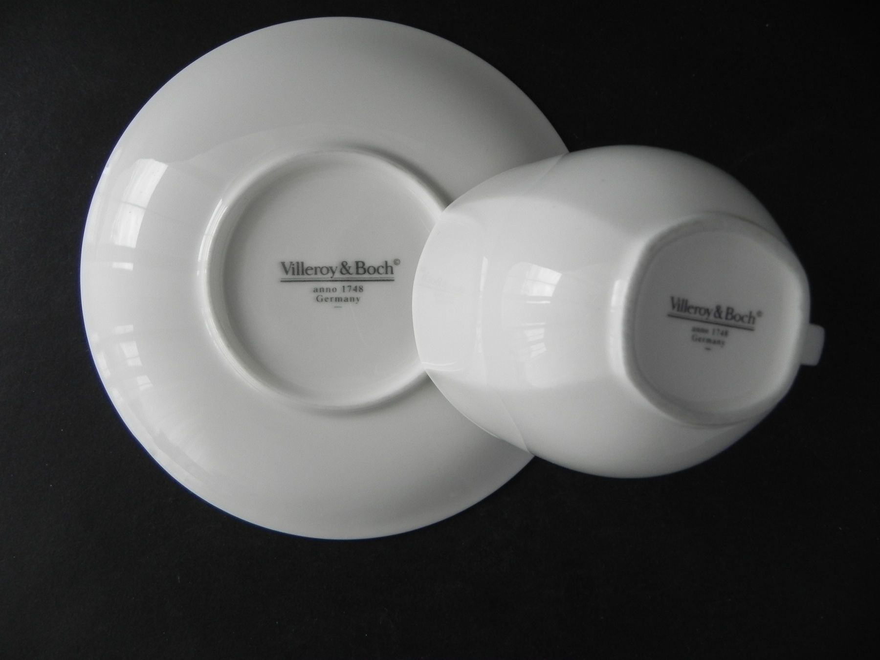 2 Espressosets * COMET WEISS * von Villeroy & Boch (Neu (gemäss ...