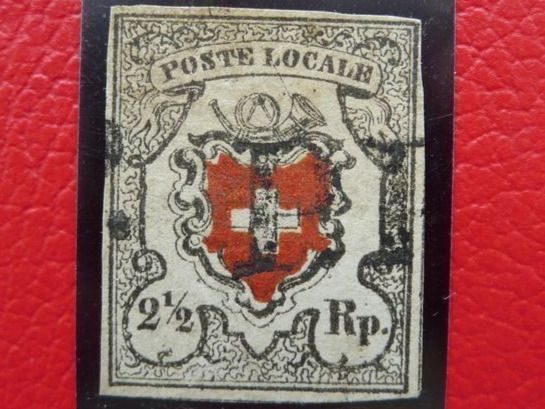 Poste Locale mit ABART: 14I.2.01 +Strich im MARKENBILD (Gebraucht) in ...