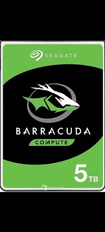 neu+ovp// Seagate BarraCuda 5TB 2.5" (für Laptop,PC,PS5, ... (Neu und ...