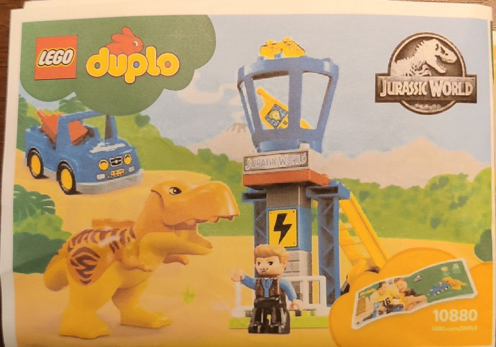 Lego Duplo Jurassic World 10880 T-Rex Aussichtsplattform (Gebraucht) in ...