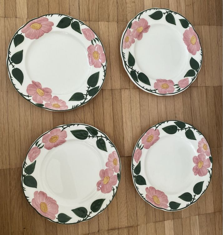 Villeroy Boch Wildrose Dessertteller 4 x.! | Kaufen auf Ricardo