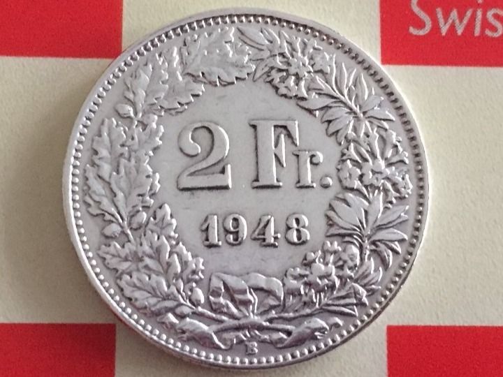 2 Franken 1948 -vz, nur 0,92 Mio! (Gebraucht) in Elsau für CHF 11.9 – mit Lieferung auf Ricardo ...