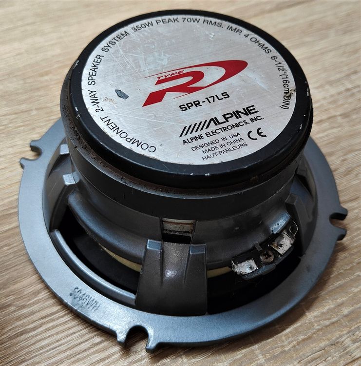 2 woofer/médium - Alpine SPR-17LS - 4 ohms - 350 Wmax | Kaufen auf Ricardo