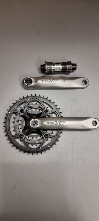 Shimano XT M751 Kurbel mit Tretlager (Gebraucht) in Seon für CHF 40 – nur Abholung auf Ricardo ...