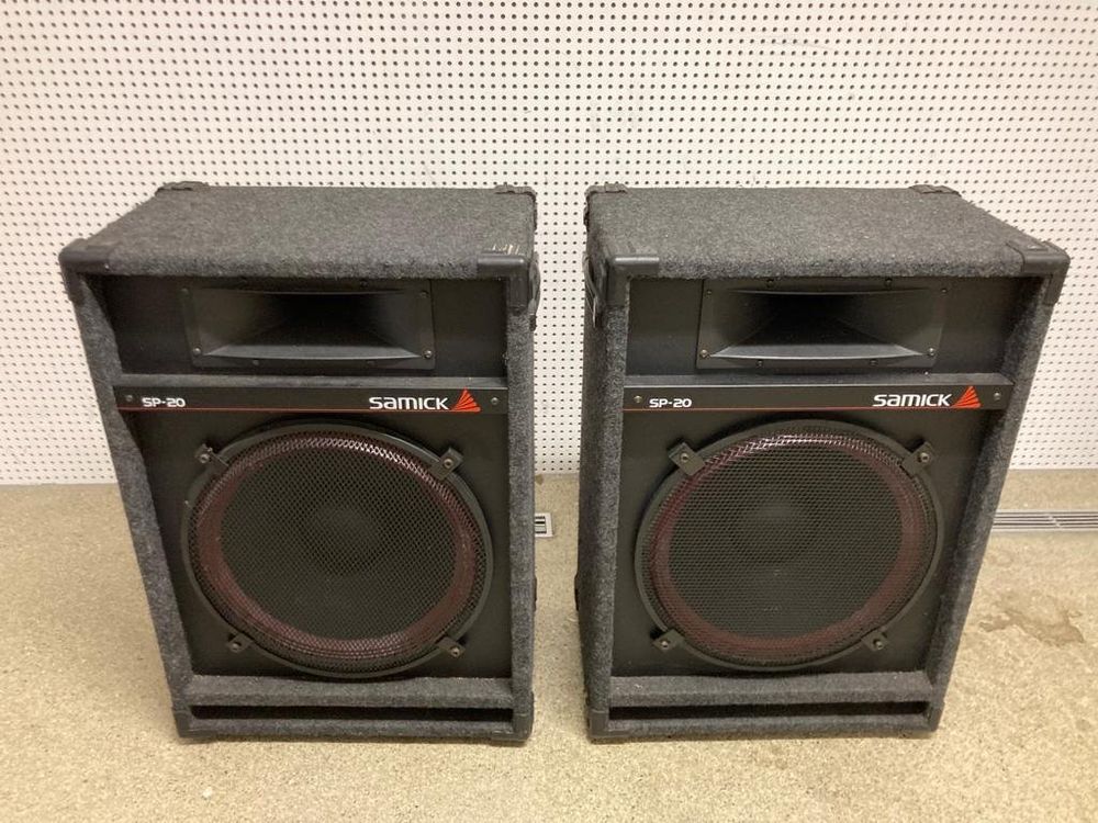 Paire d'Enceintes Passives - Samick SP-20 - 8 Ohms | Kaufen auf Ricardo