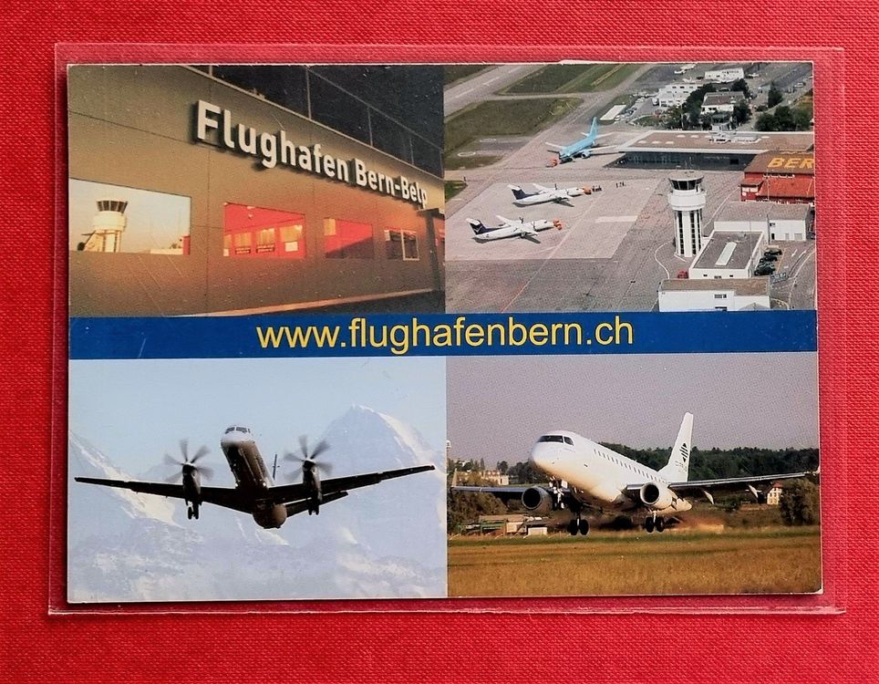 Bern - Belp - Flughafen - Mehrbildkarte (Gebraucht) in Rothrist für CHF 4.8 – mit Lieferung auf ...