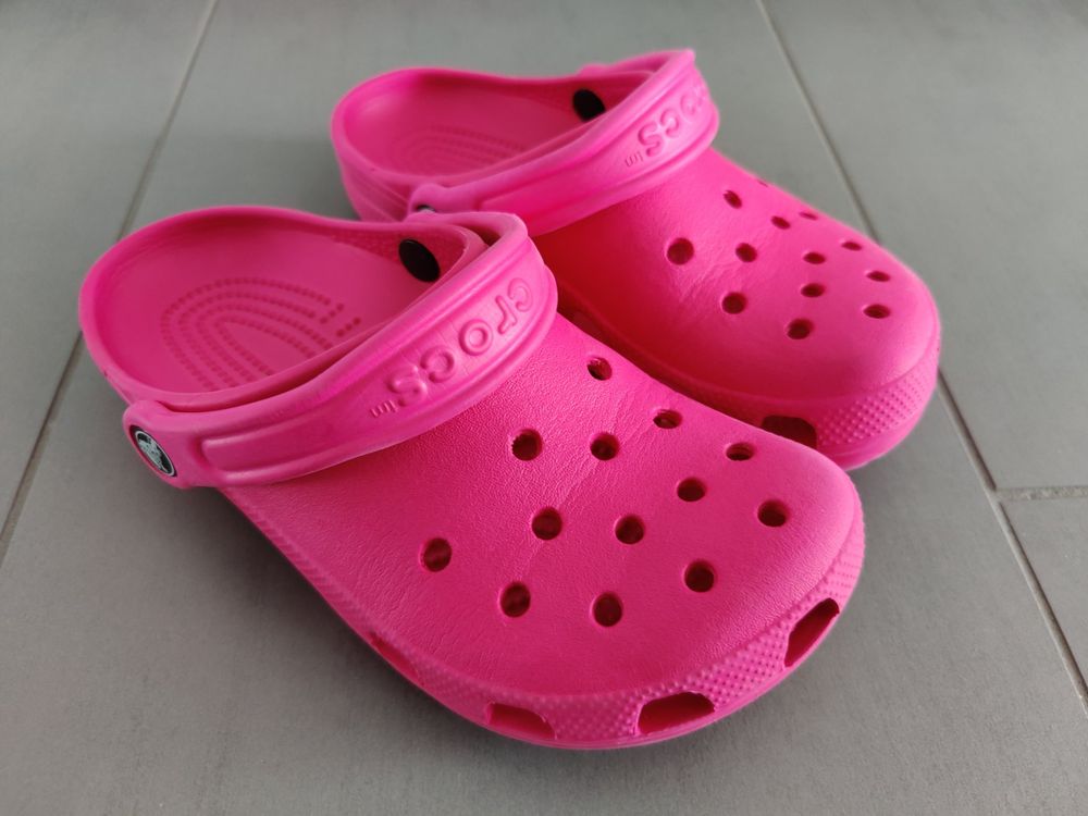 Crocs™ Classic Clogs Gr. 36-37 (US M4/W6) Candy Pink | Acheter sur Ricardo