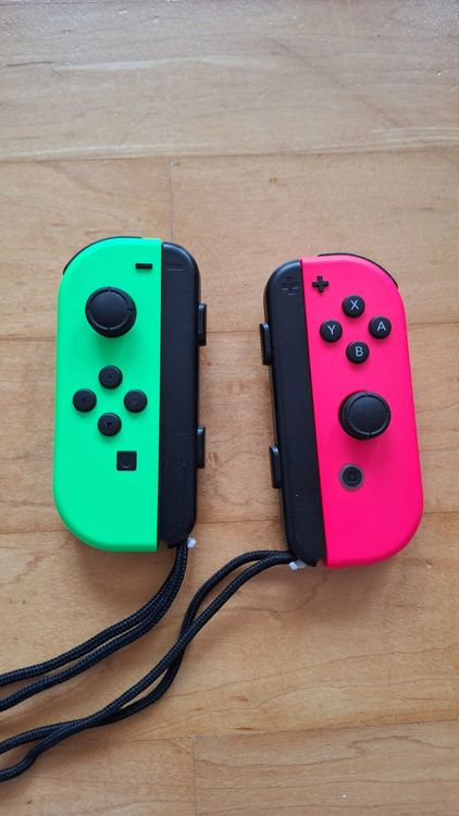 Switch Joycons - Neon Grün und Pink (Gebraucht) in Altstätten SG für ...