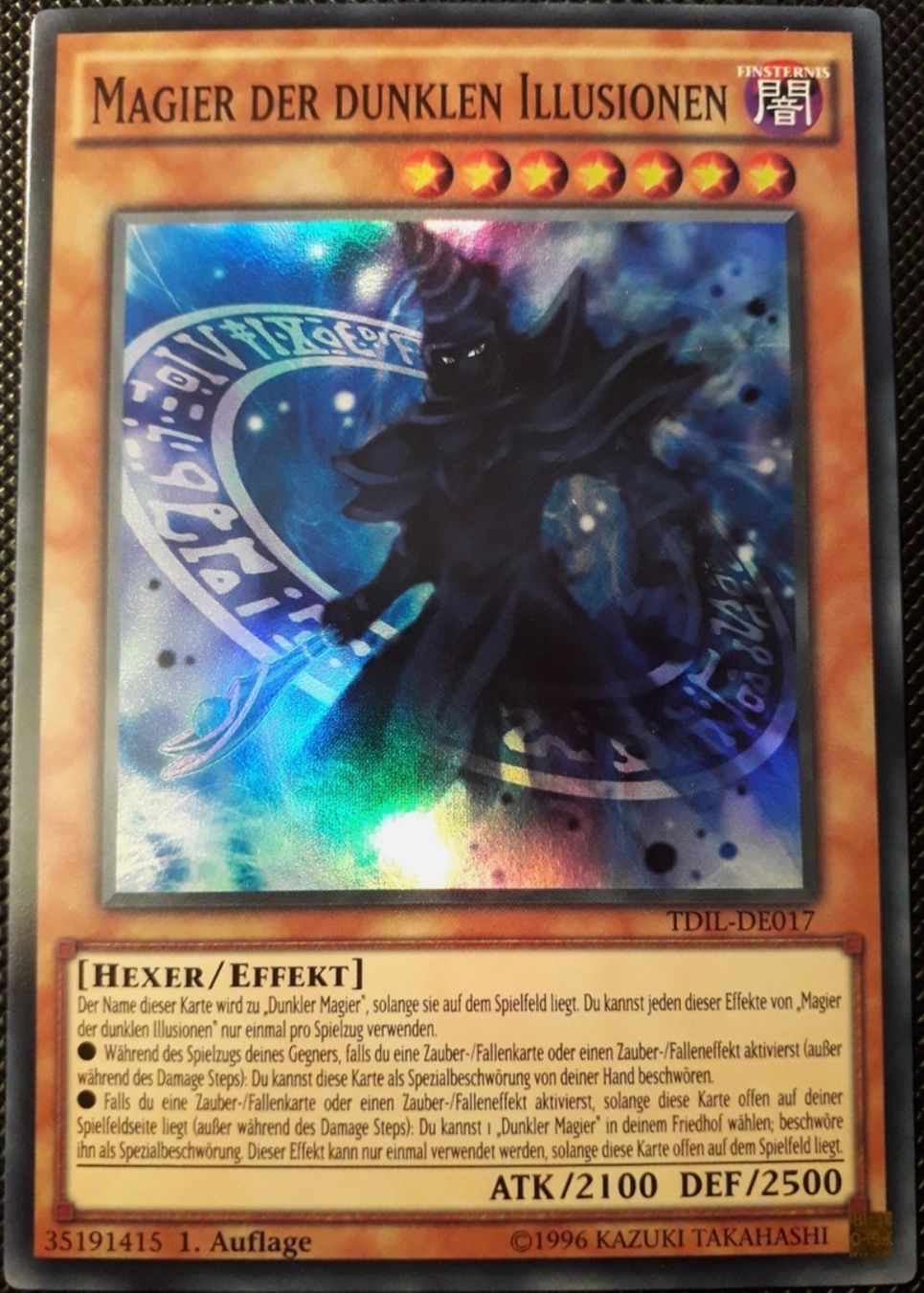 YuGiOh Magier der dunklen Illusionen | SR (Neu (gemäss Beschreibung ...