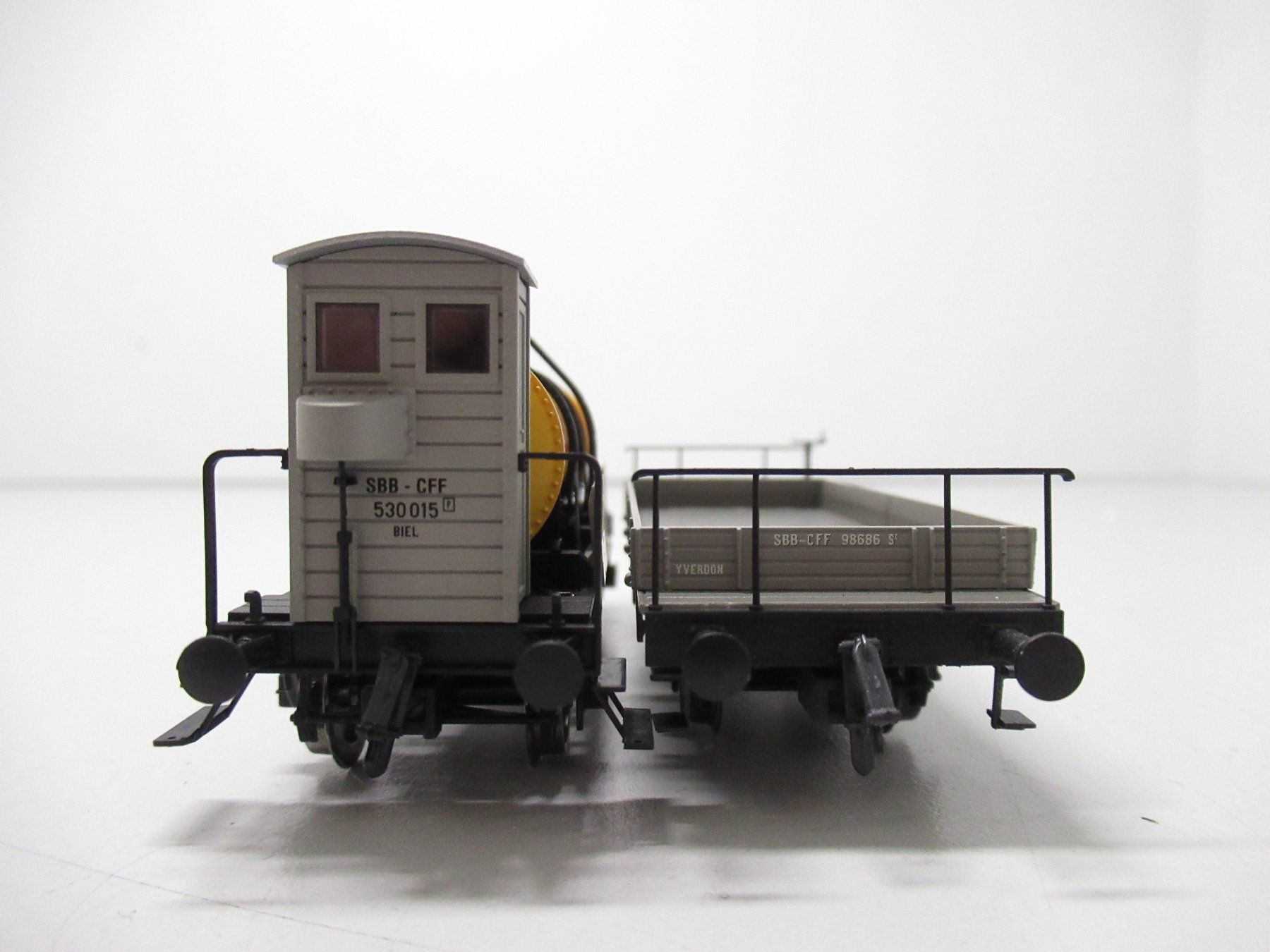 Brawa 2-teiliges Güterwagenset SBB CFF FFS ohne OVP DC GS H0 (Gebraucht ...