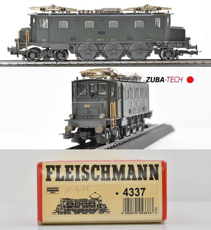 Fleischmann 4337 E-Lok Ae 3/6 I SBB H0 GD Analog mit OVP (Usato) a St ...