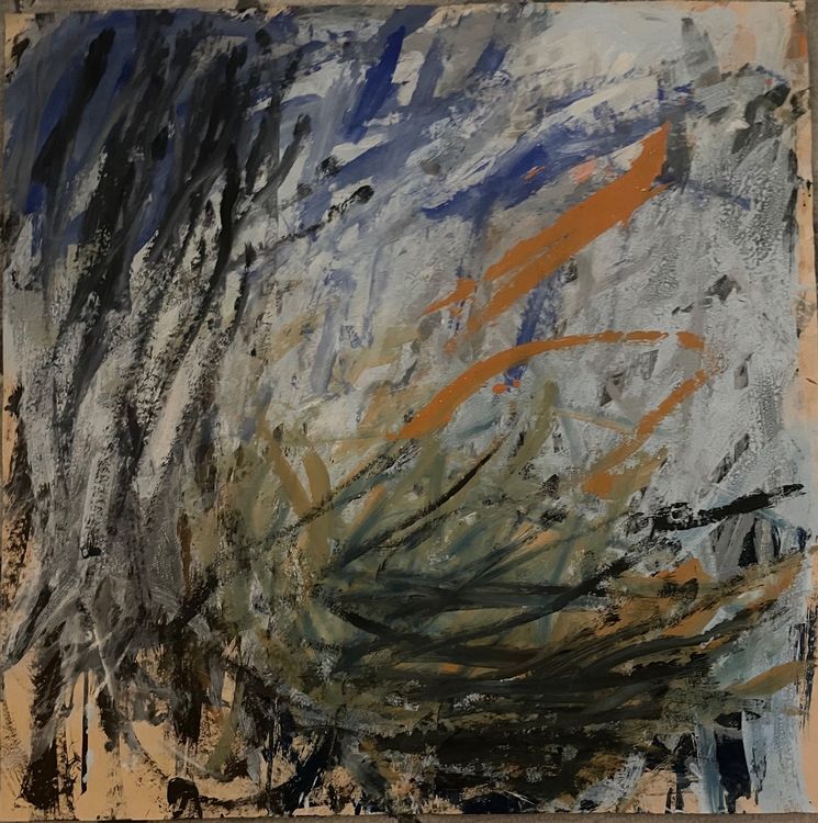 Grosse Abstrakte Mischtechnik aus Galleri Nachlass | Kaufen auf Ricardo