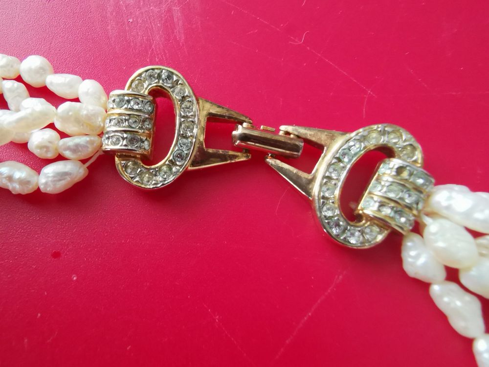 SCH. 5 REIH. VINTAGE SÜSSWASSER PERLENKETTE (Gebraucht) in Allschwil ...